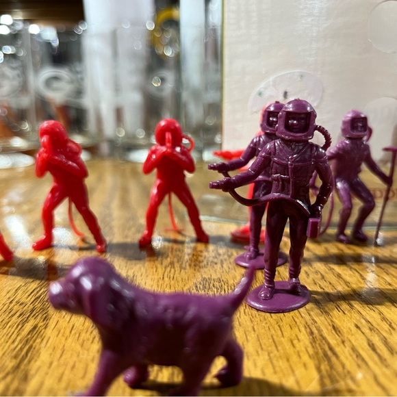 Toys | Purple And Red Toy Figures | Poshmark